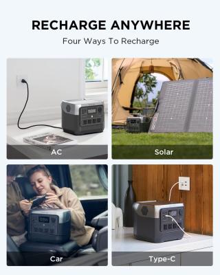 China Ecoflow Portable Power Station River 2 PRO Fast Charging, Solar Generator Portable Power Station 768wh 800W for sale