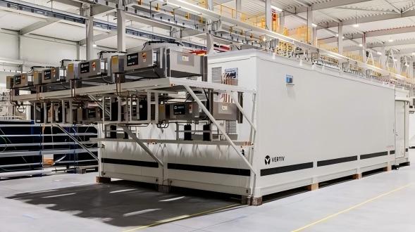 Quality Vertiv SmartMod MDC Modular Data Center with 100kW Capacity 14 Racks and Short for sale