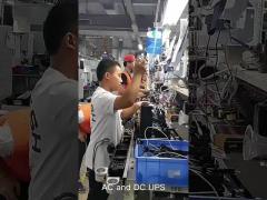 iND II 31-30K 24KW 백업 전원 공급 온라인 UPS 순수 시노 웨브 듀얼 입력 40kA TVSS 산업 UPS