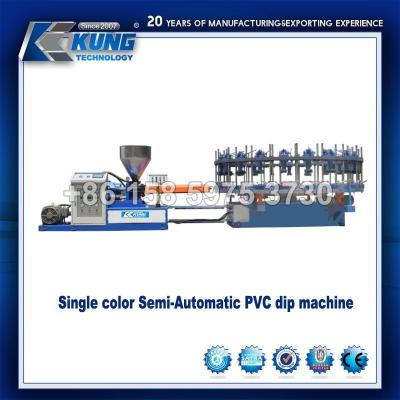 China Semi Automatic PVC Injection Molding Shoe Machine 20 Stations Single Color for sale
