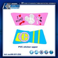 China Kid And Prime Shoe Making Components Slipper Upper PVC Straps for sale