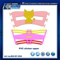 China Kid And Prime Shoe Making Components Slipper Upper PVC Straps for sale