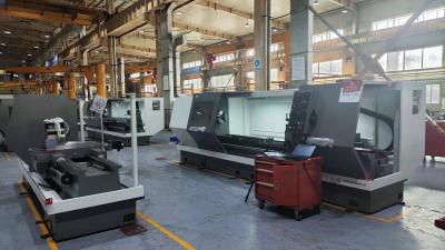 China SMTCL Hochpräzisions-CAK 63-Serie Metall-Flachbett-CNC-Drehmaschine Schwerlastmaschine Große horizontale Drehmaschine zu verkaufen