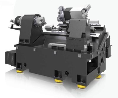 China Torno CNC HTC40E Torno CNC horizontal de alta precisión de 30 grados con lecho inclinado Torno CNC de giro en venta