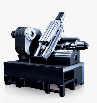 중국 작은 부품 가공 CNC 턴 머신 HTC16-6 장갑 스핀들 갱 도구 슬랜트 베드 CNC 턴 머신 판매용