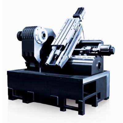 China Alta precisión de posicionamiento Torno CNC pequeño HTC16-6 Serie de 45 grados de lecho inclinado Torno CNC en venta