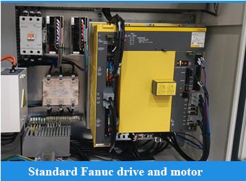 SMTCL CNC Lathe Milling Machine Combo T5.2-500Q Swing Diameter 560mm Fanuc Slant Bed CNC Lathe
