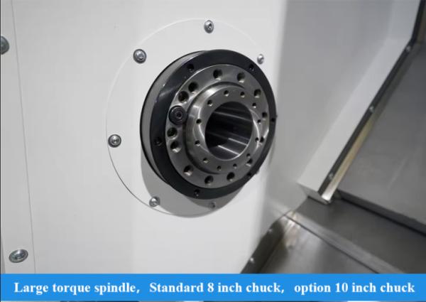 SMTCL CNC Lathe Milling Machine Combo T5.2-500Q Swing Diameter 560mm Fanuc Slant Bed CNC Lathe