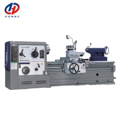 China Máquina de corte de metais CW6163B Torno manual horizontal de alta precisão à venda