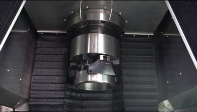 China Inverted Vertical Lathe IVT45 Spindle Gripping Automatic Loading And Unloading Vertical CNC Lathe for sale