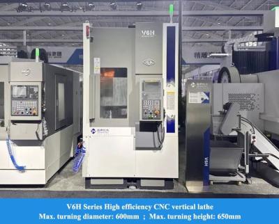 중국 SMTCL 고효율 수직 CNC 턴 V6H 중량 수직 턴 기계 판매용