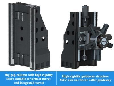 China SMTCL Vertical CNC Lathes T6  High Precision CNC Machining Metal Vertical Turning Lathe for sale