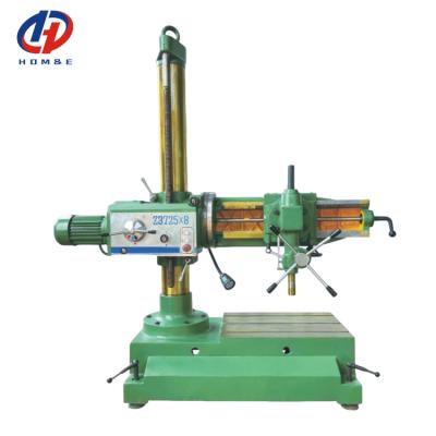 China Universal Radial Drill Z3725 Mechanical Speed Change Hydraulic Radial Drilling Machine for sale