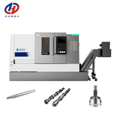 China Cuadro horizontal de 45 grados de lecho inclinado CNC Torsión de torno 3000r/min Tornos de trabajo de metales T4C en venta
