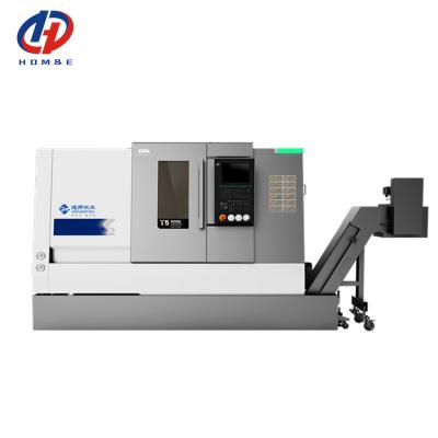 China El torno inclinado 37KW 75° del CNC de la exactitud a largo plazo acuesta el torno de torrecilla horizontal en venta