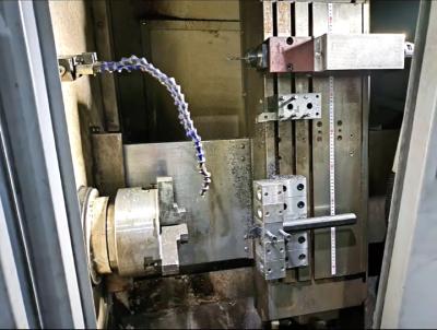 China SMTCL Gang Tool Slant Bed CNC Lathe CHK46 Automatic Gang Type Lathe With Bar Feeder for sale