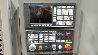 China SMTCL Gang Tool Slant Bed CNC Lathe CHK46 Automatic Gang Type Lathe With Bar Feeder for sale