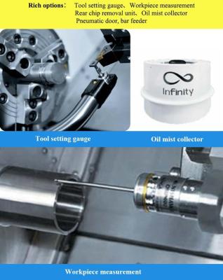 China SMTCL HTC16H Horizontal CNC Lathe High Precision Small Parts Machining for sale