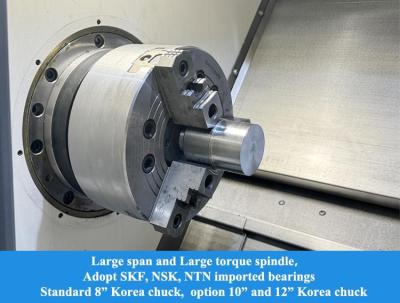 China SMTCL Motor Shaft CNC Lathe HTC40H for High-Efficiency Long Shaft Processing for sale