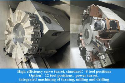 China SMTCL Motor Shaft CNC Lathe HTC40H for High-Efficiency Long Shaft Processing for sale