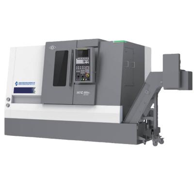 China SMTCL New Upgraded HTC40Q Horizontal CNC Lathe High Precision & Efficiency CNC Lathe with Bar Feeder for sale