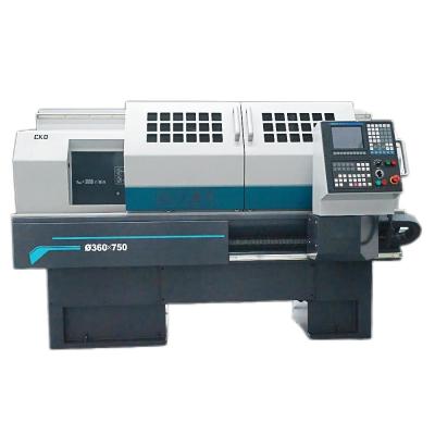 China CKA61100A Controlled Flat Bed CNC Lathe Horizontal 10 - 1000r/min for sale