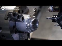 HTC40PM Horizontal CNC Turning Center 3500rpm With C Axis Living Turret