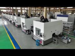 Torno vertical invertido IVT35 Peça de trabalho automática agarrando Linha de produção automatizada Torno CNC