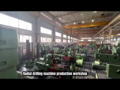 Schwere Radialbohrmaschine 100mm Max. Bohrung 360° Drehung Z30100 Radialarmbohrmaschine für die Metallbearbeitung