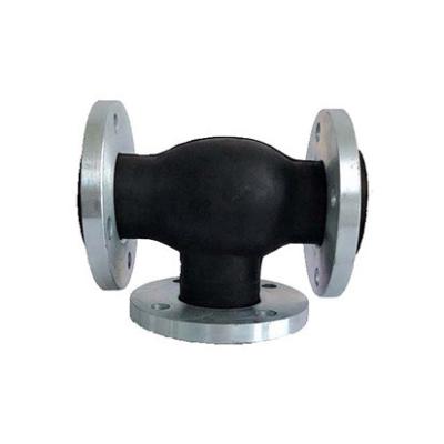 China Flexible rubber tee for sale