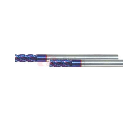China HRC65 Solid Carbide Corner Radius End Mill 4R0.2 4 Flutes Corner Rounding Tools for sale