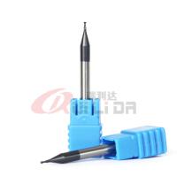 China 0,039“ 1mm van het de Molenstaal van het 2 Fluitbeëindigen het Ijzer dat AlTiN 35 Schroefhoek HRC50 met een laag bedekken Te koop