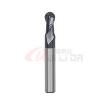 中国 6mmは8mmのための10のMmの球の鼻のエンド ミルHss 2flを35度の螺旋形一般使用 販売のため