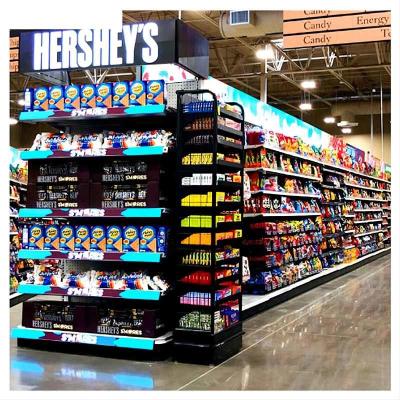 Cina Messaggio di testo programmabile del supermercato di P2.5 HD dell'esposizione dell'interno dello scaffale in vendita