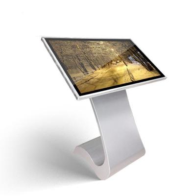 China 65 Inch Touch Indoor LCD Advertising Kiosk Mall Display Screen Te koop