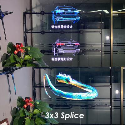 中国 Factory Direct 4 blade display 1920*1080 rotating 3D projector Holographic fan propeller 販売のため
