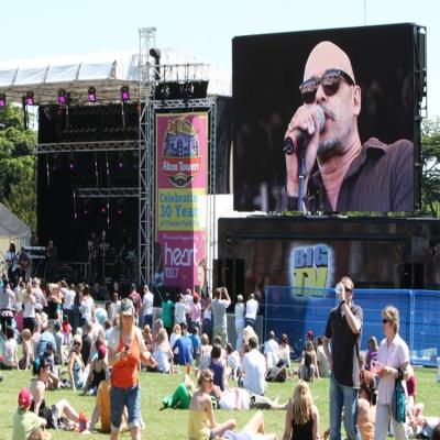 中国 Stage Background Advertising Rental LED Display Screen Indoor Outdoor P3.91 販売のため