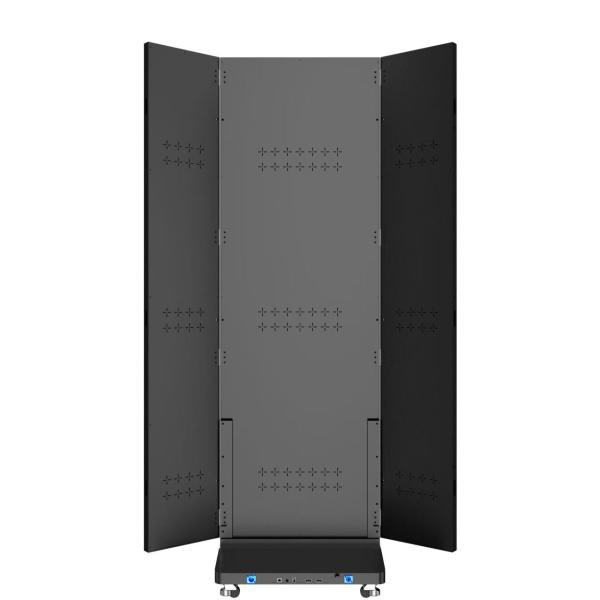 Quality Foldable Double-Sided LED Poster Screen for Indoor Advertising for sale