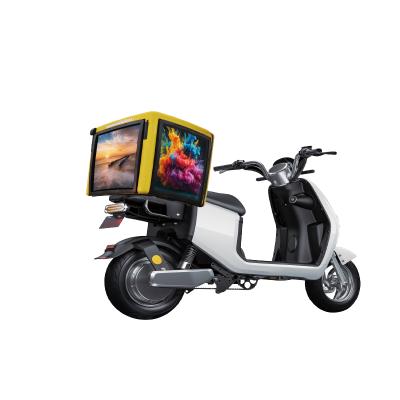 China Delivery Box LED Display -Vehicle Mounted With High Brightness For Move Advertising for sale