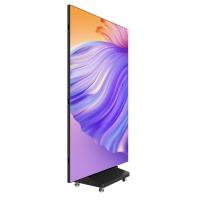China Three-Fold LED Poster Display for Portable Digital Signage for sale