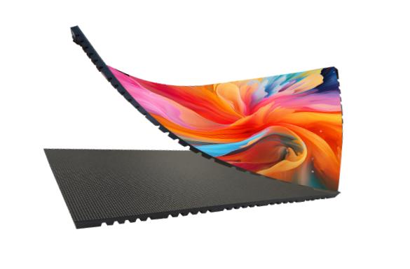 Quality Custom Shape Flexible LED Screen for Immersive Brand Environments for sale