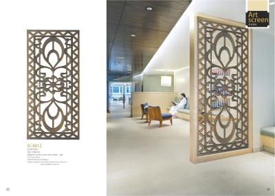 China China Decorative Stainless Steel Folding Partition Screen Suppliers In Foshan for sale