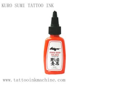 中国 オレンジ色のボディ入れ墨のための永遠の入れ墨インクKuro Sumi OEM 販売のため