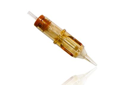 China 20 Stuks/Doos Gele Cartridge Tattoo Wenkbrauw Permanente Make-up Naalden Te koop