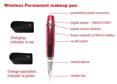 China Speed Adjustment Eyelids Permanent Makeup Pen without Power Cord for sale