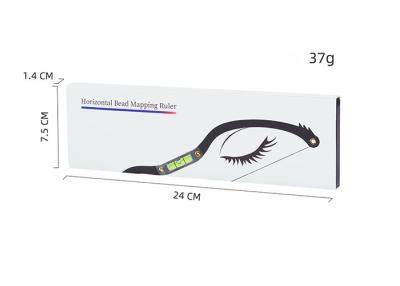 中国 ひものマーカーの地図を描いている黒い眉毛の定規Microblading  販売のため