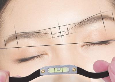 中国 ひものマーカーの地図を描いている黒い眉毛の定規Microblading  販売のため