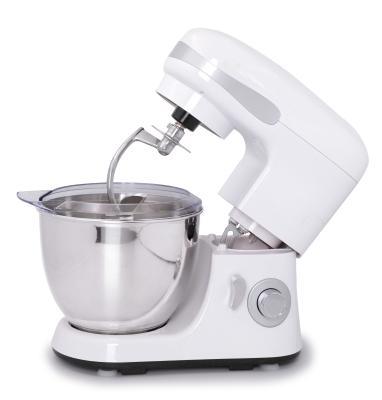 China 800W White Cake Stand Mixer 4 Litre SUS304 Mixing Bowl With Splash Guard for sale