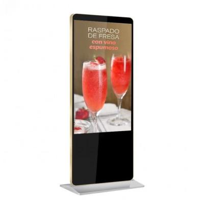 China 43 Inch All in One Touch Kiosk PCAP Touch Screen Kiosk with Dual OS for sale