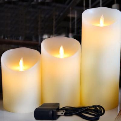 China Romantic weddings bar party rechargeable tea light candle led flameless candles with remote control for sale